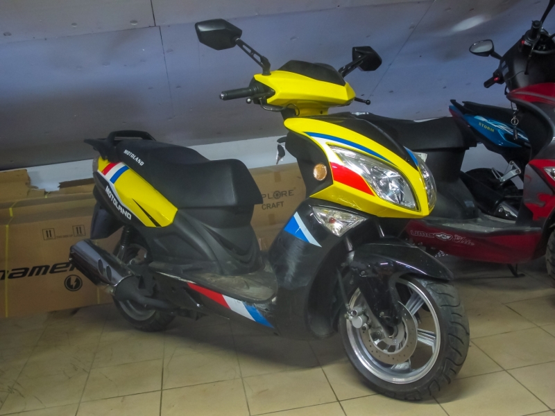 Скутер Irbis RZR 150 (2012) / Б/У / Скутеры / MotoFlot.ru